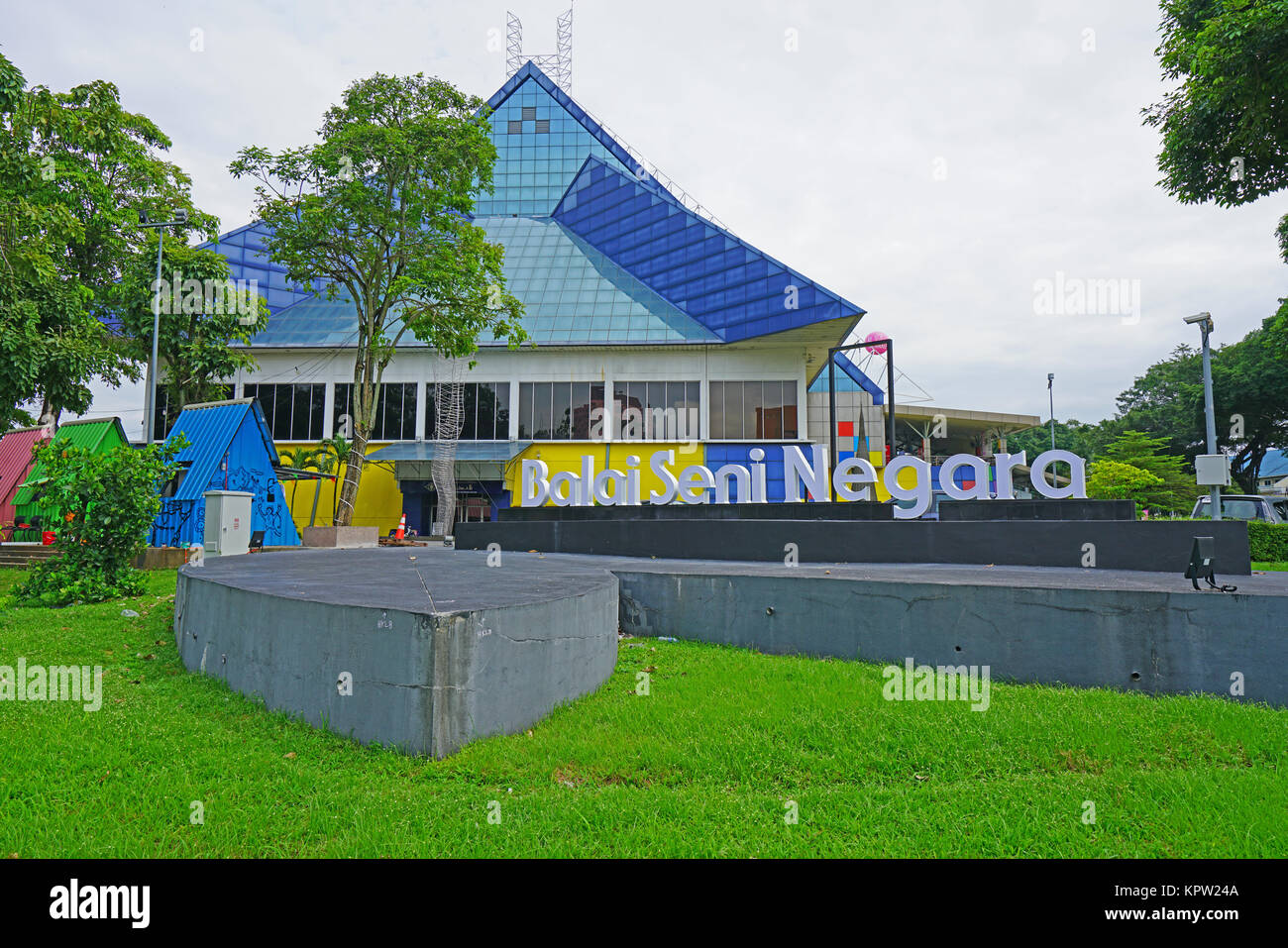 View of the National Visual Arts Gallery of Malaysia (Balai Seni Negara ...