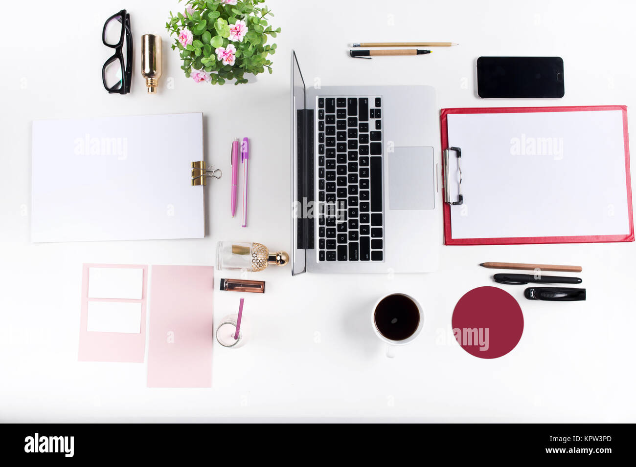 Workplace at the office. Technology Stock Photo - Alamy