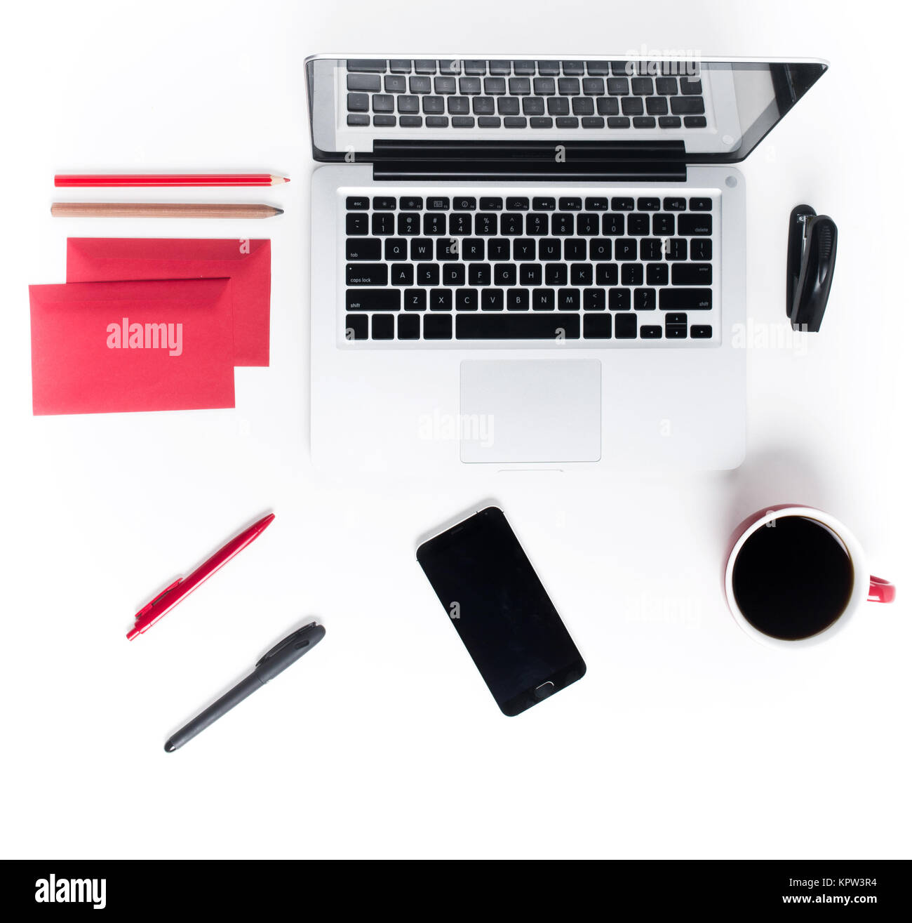 Workplace at the office. Technology Stock Photo - Alamy