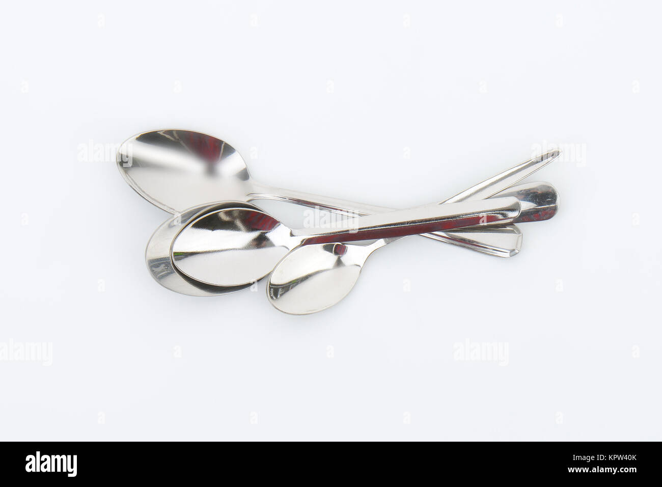 Group of four spoons hi-res stock photography and images - Alamy