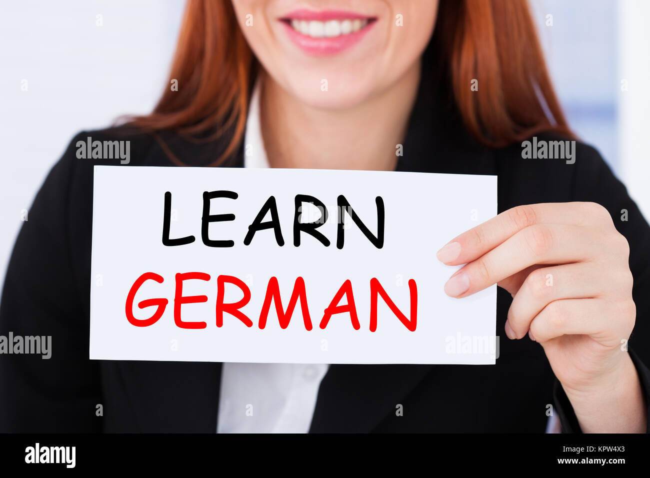 Woman speaks sign language hi-res stock photography and images - Alamy