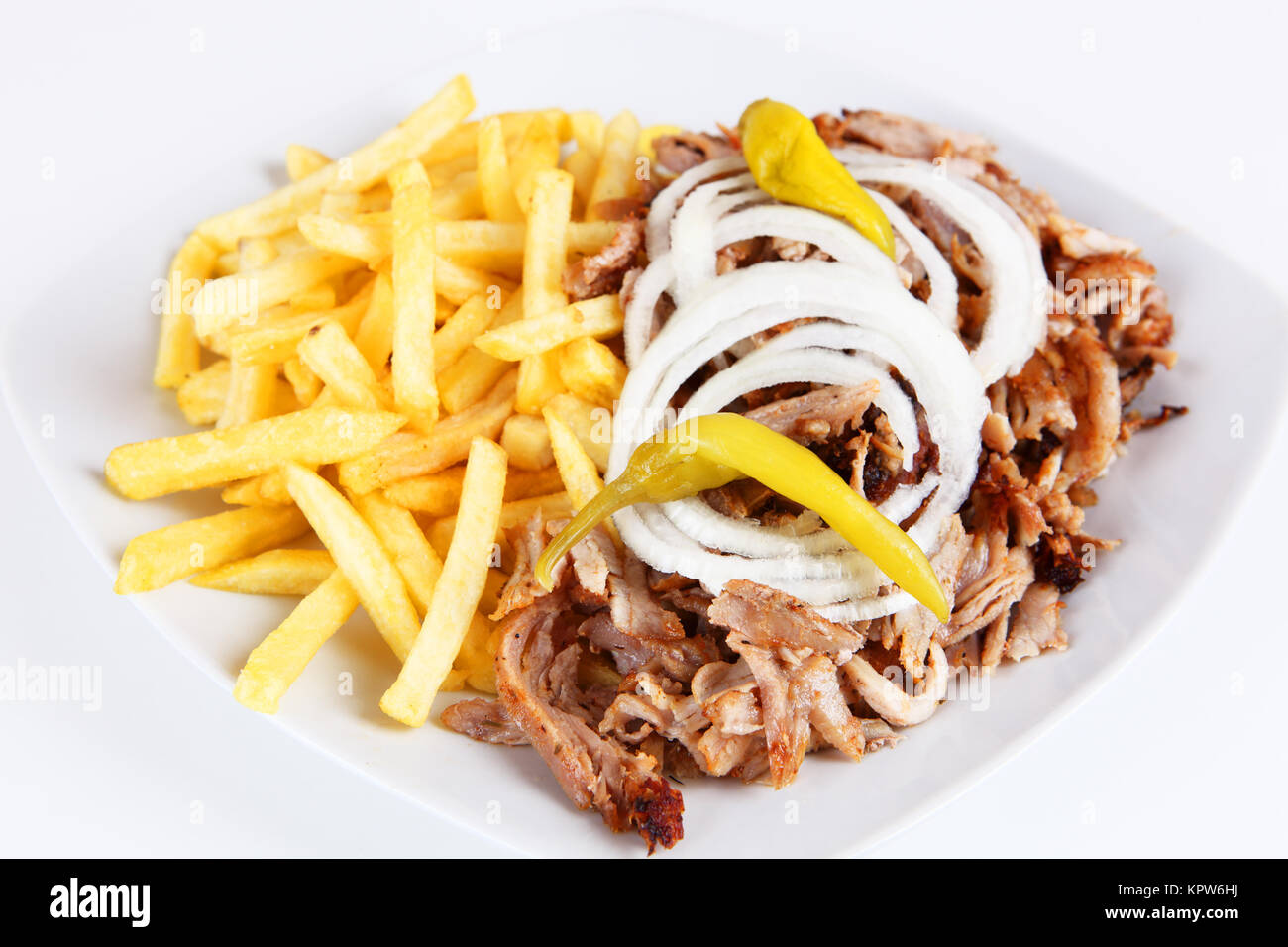 Gyros stall hi-res stock photography and images - Alamy