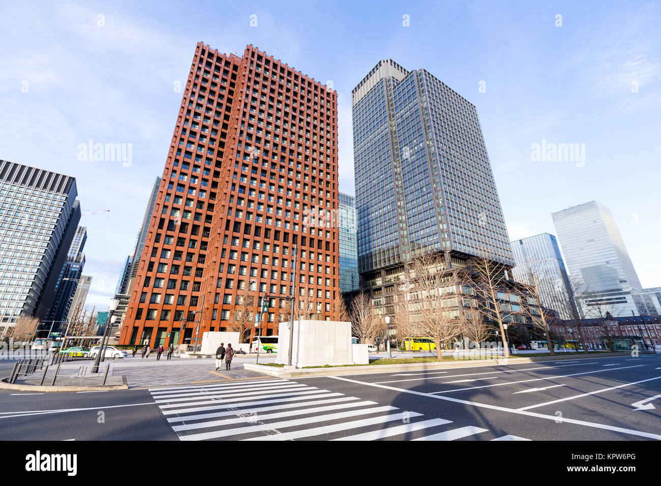 Skyscraper in Tokyo Stock Photo - Alamy