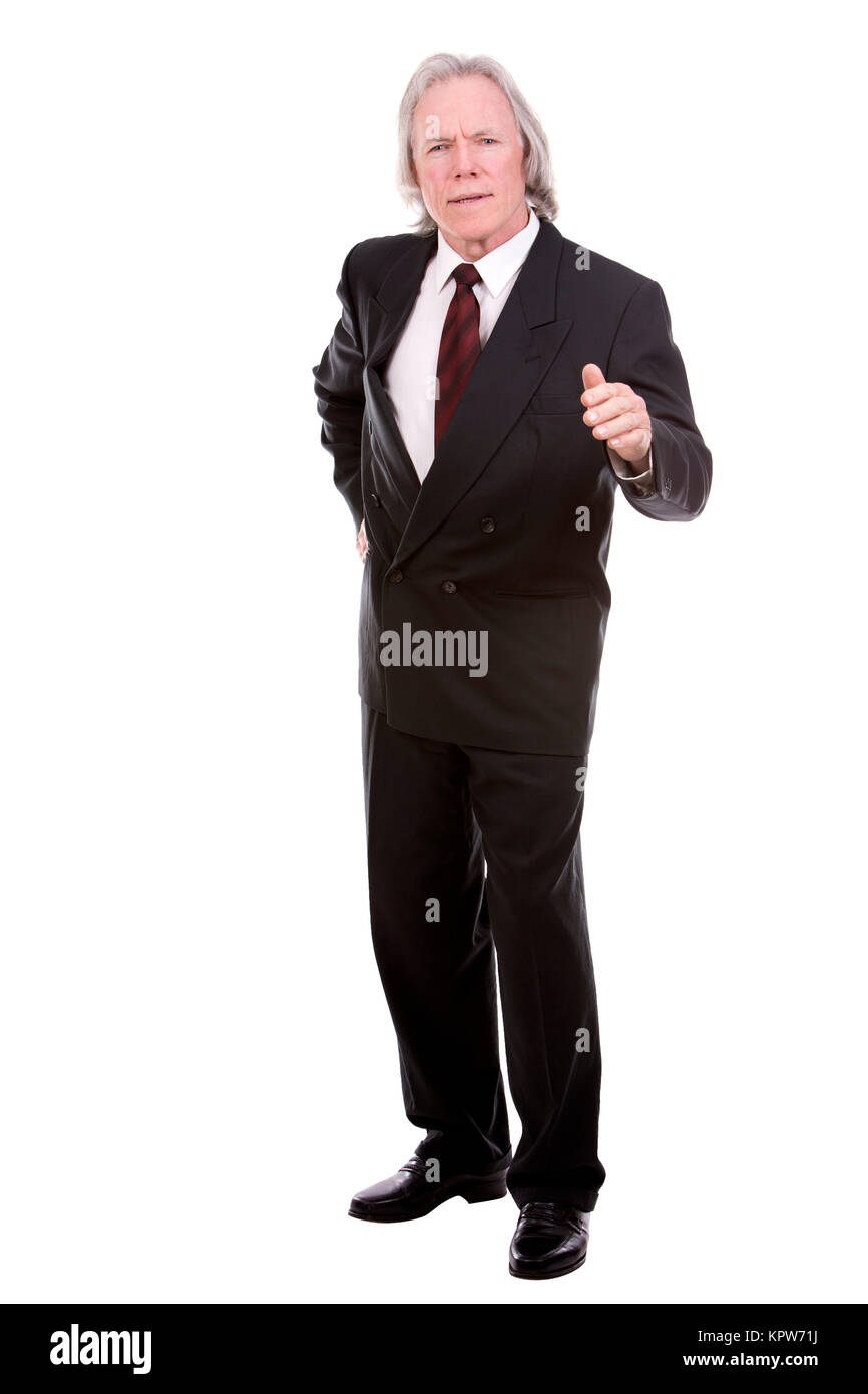 businessman on white Stock Photo - Alamy