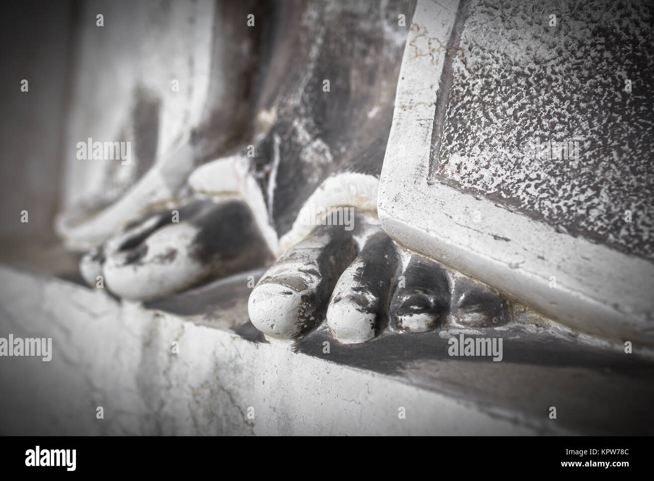 Feet of Jesus Stock Photo - Alamy