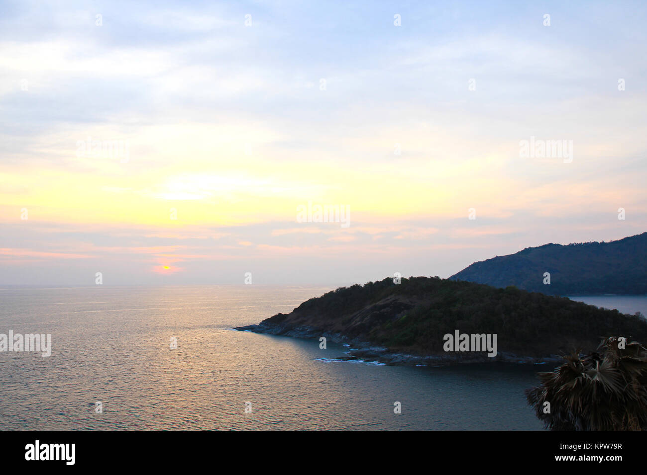 Phuket promthep cape sunset point hi-res stock photography and images ...