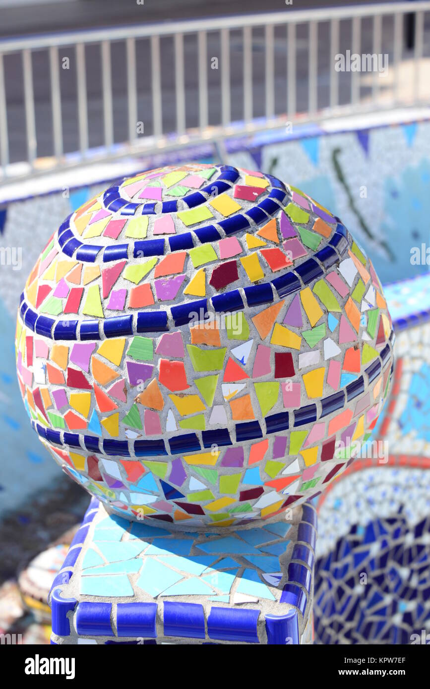 tiles at the sea,colorful,colored,spain,daimus (valencia Stock Photo ...