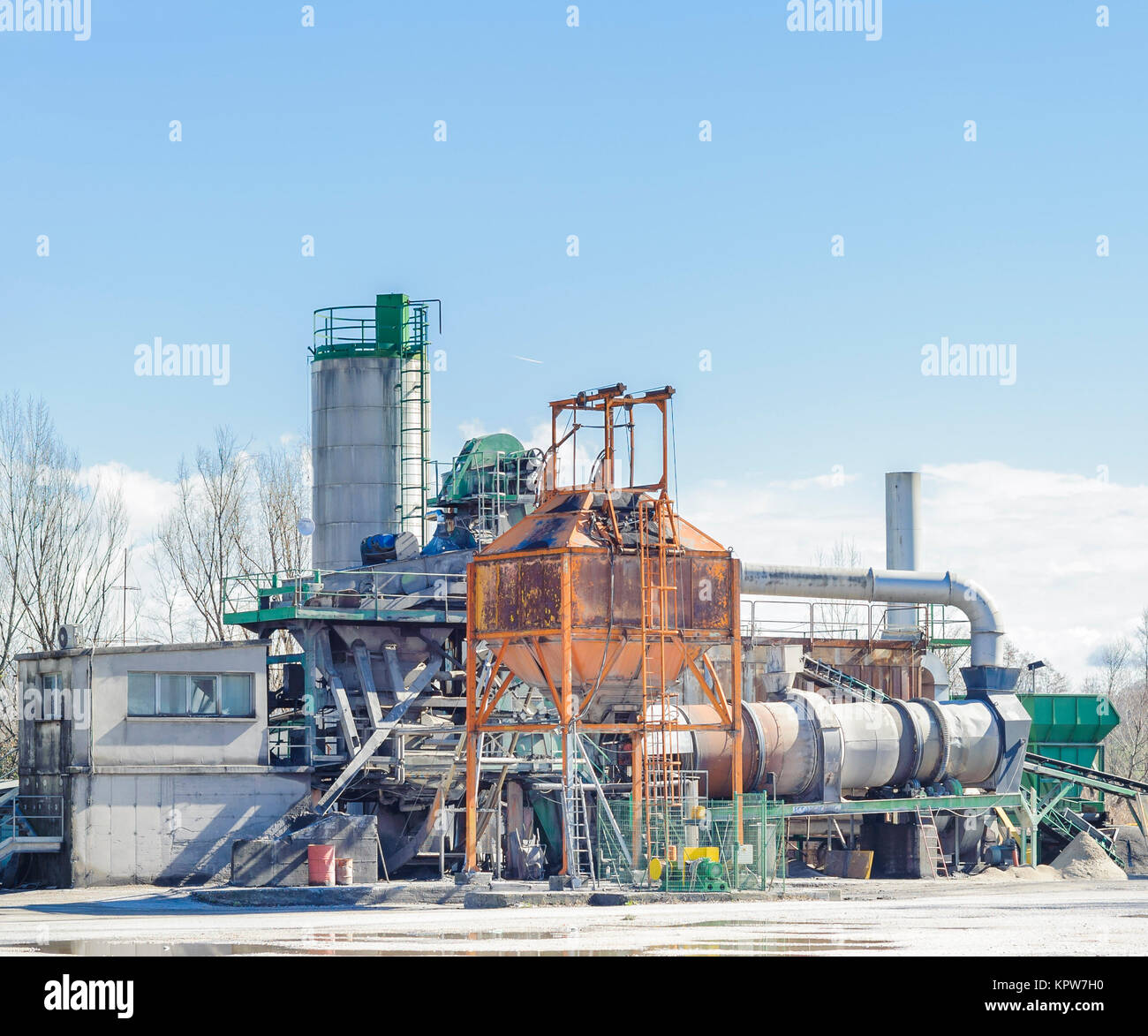 Gravel washing plant for concrete production and construction ...