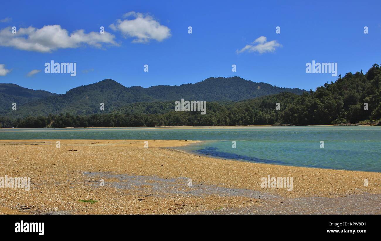 Awaroa bay new zealand hi-res stock photography and images - Alamy