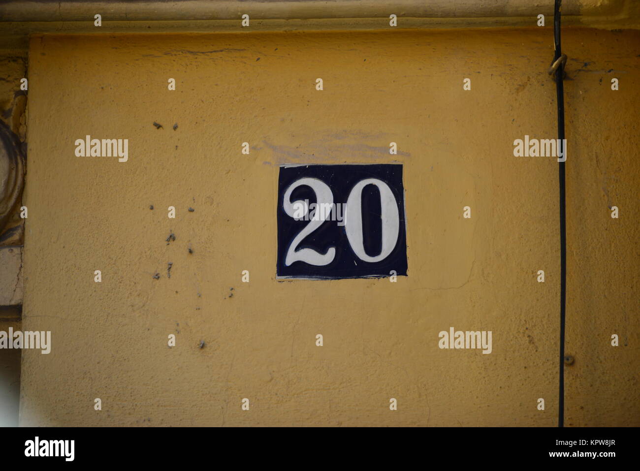 spain,valencia,house number 20 Stock Photo - Alamy