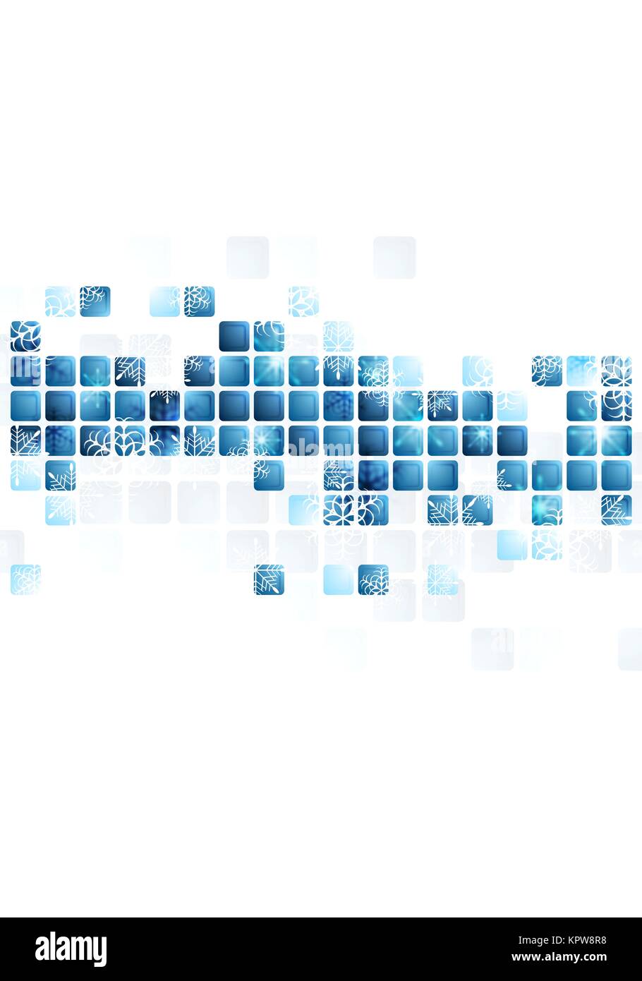 Abstract tech Christmas background Stock Photo - Alamy