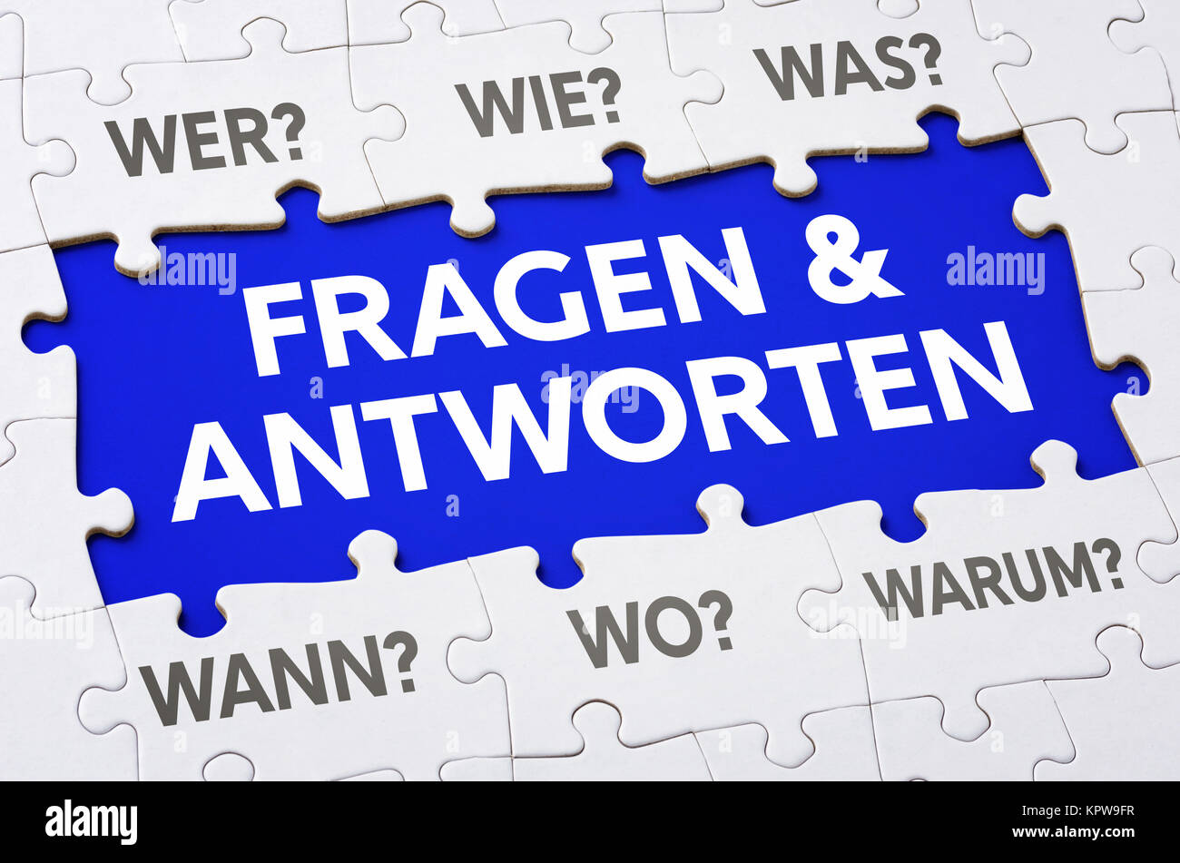 Wer was wann wo und warum hi-res stock photography and images - Alamy