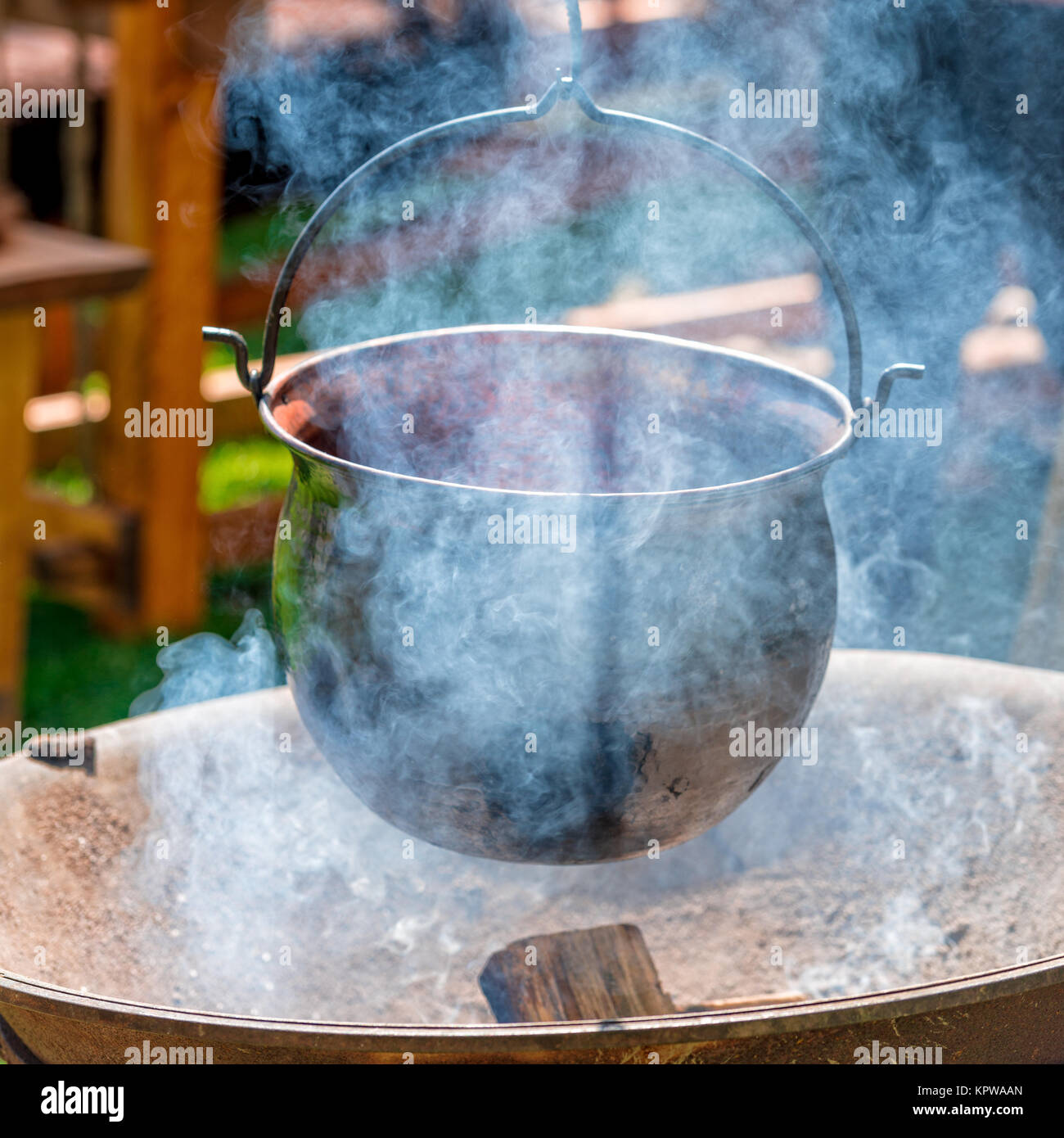 Boiling Pot Outside High Resolution Stock Photography and Images - Alamy