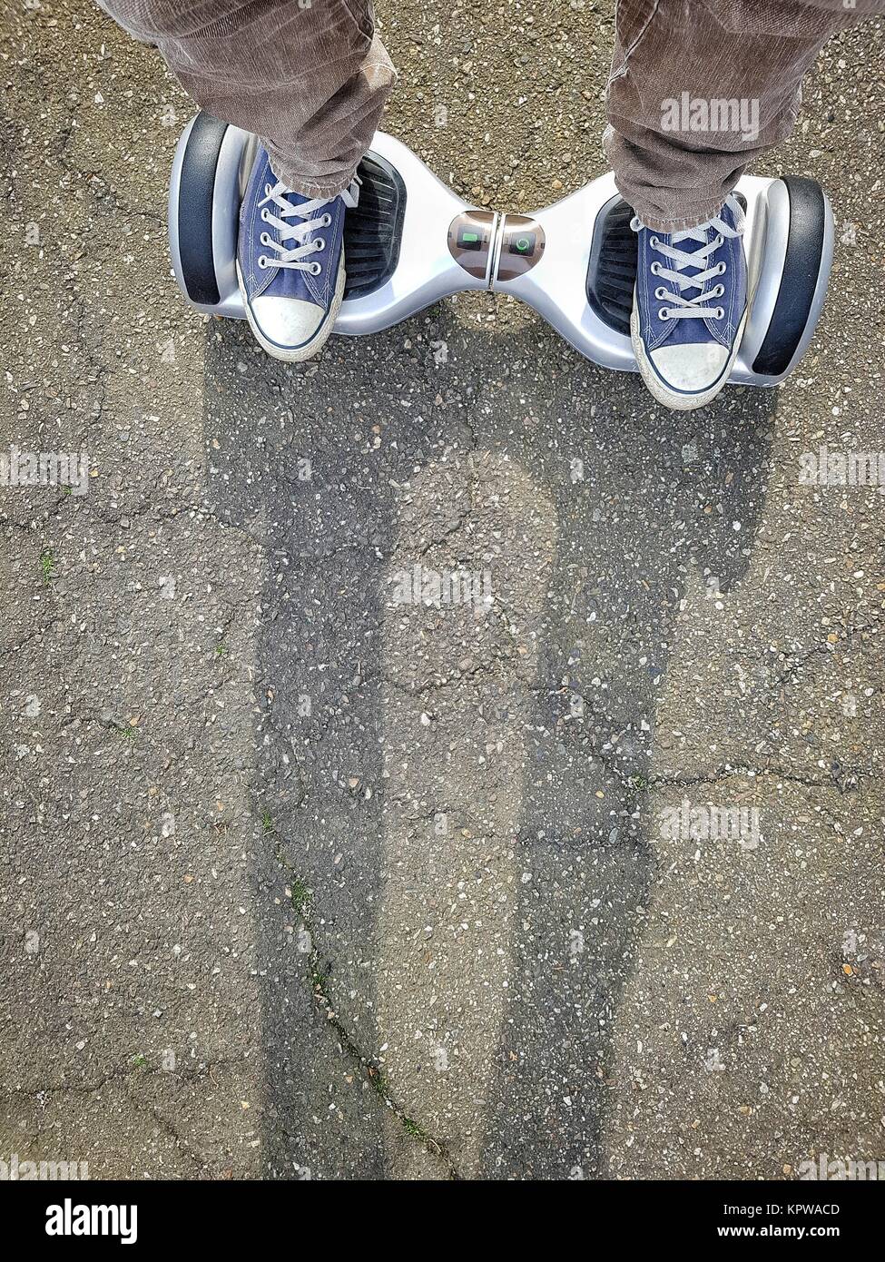 feet on hoverboard Stock Photo - Alamy