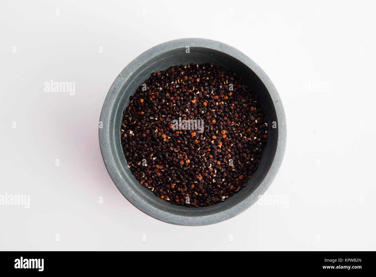 Quinoa grain on white background Stock Photo - Alamy