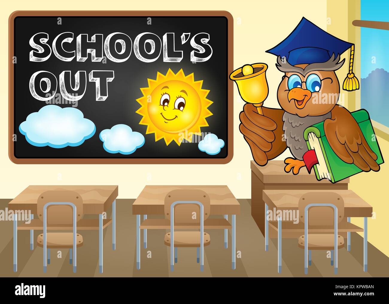 Happy School Holidays Sign