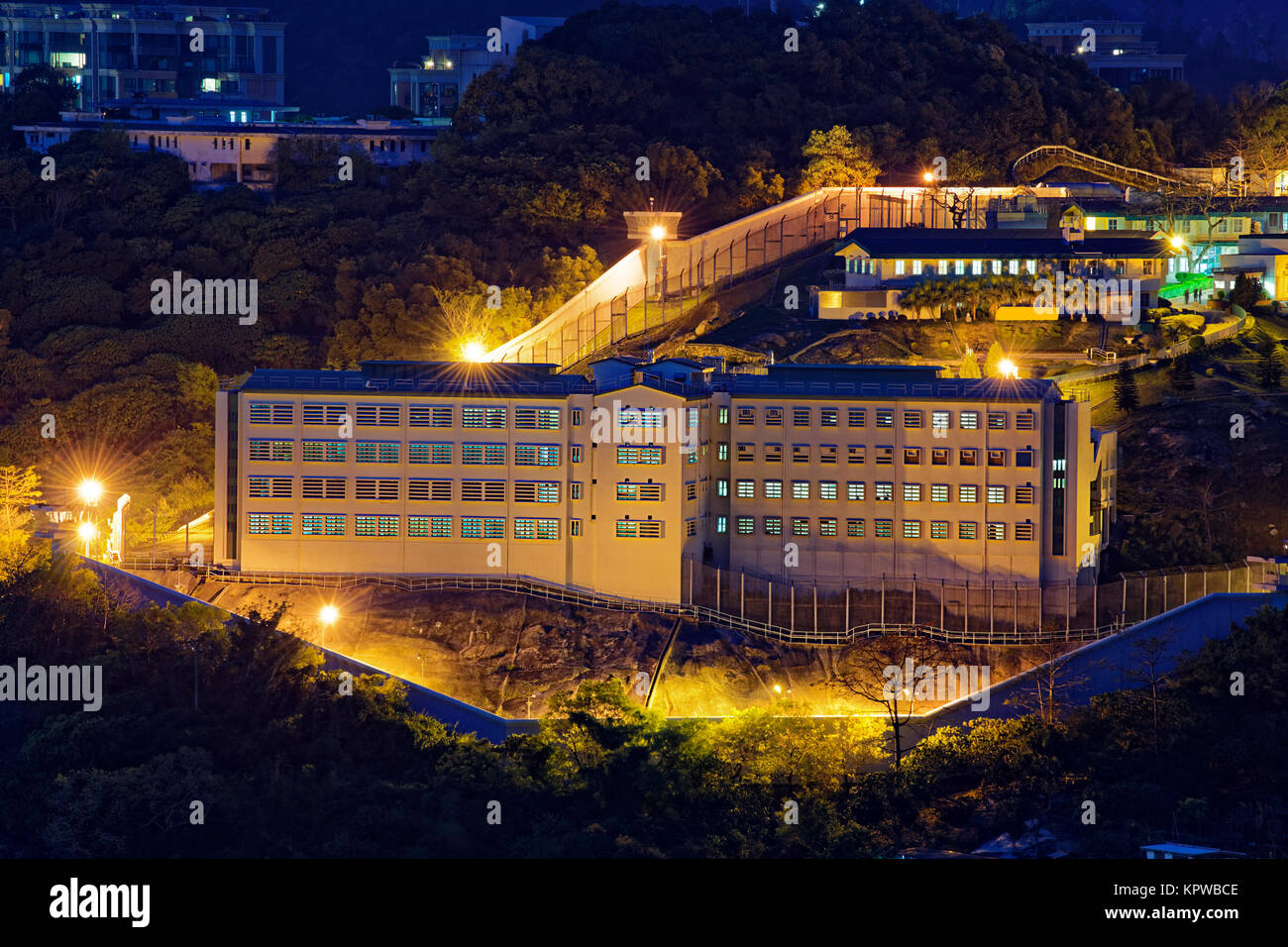Tai Lam Correctional Institution Stock Photo - Alamy