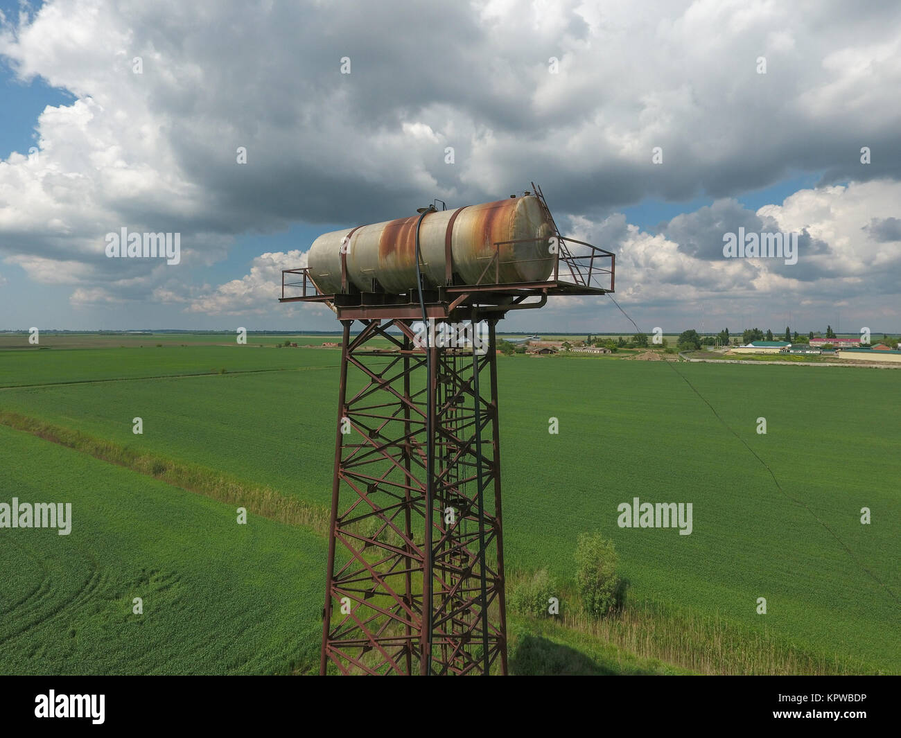 The water tower Stock Photo - Alamy