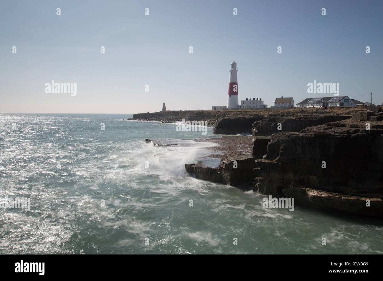 Portland Bill Lighthouse Stock Photo - Alamy