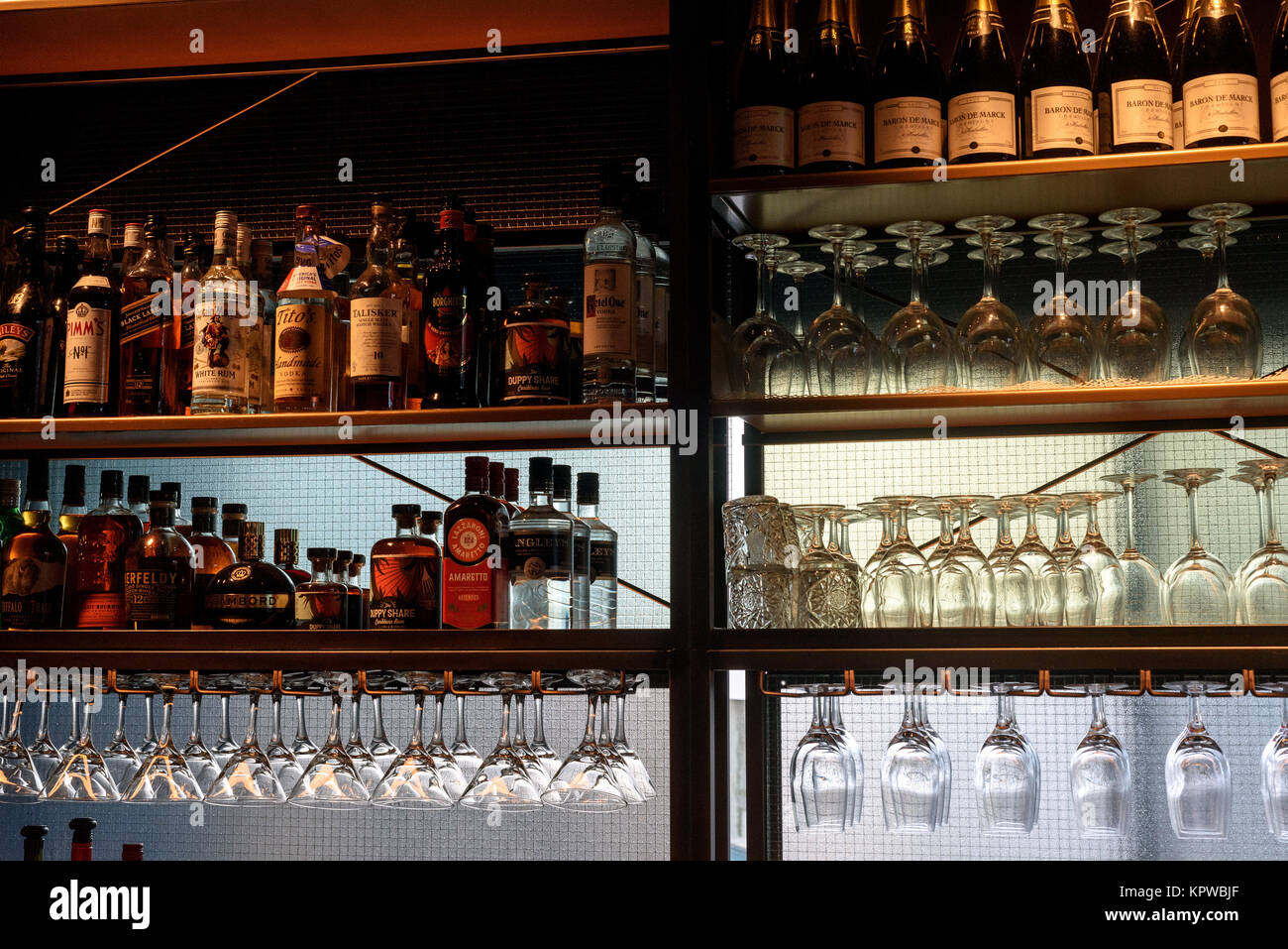 Bar display hi-res stock photography and images - Alamy