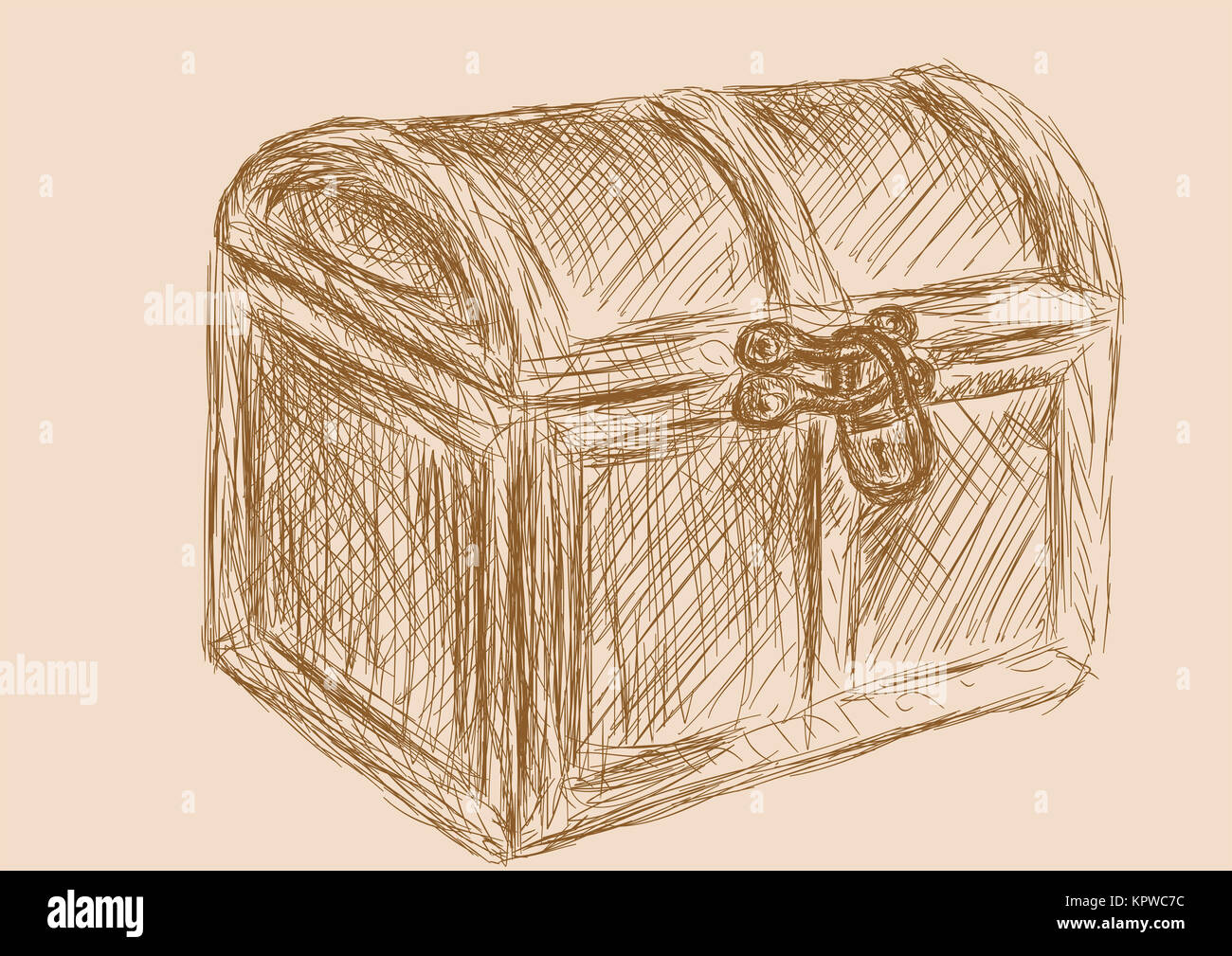 Treasure drawing hi-res stock photography and images - Alamy