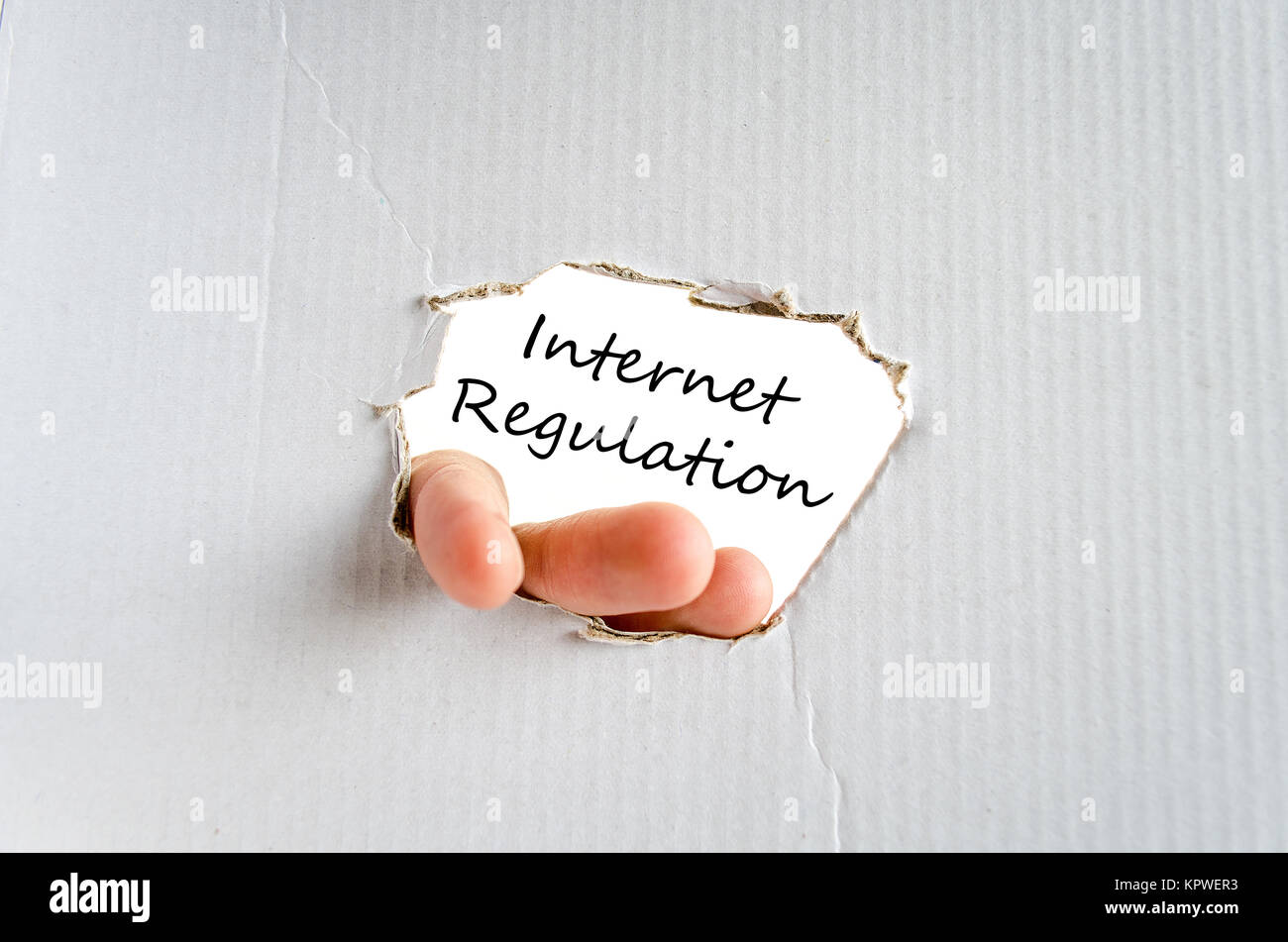 Internet regulation text concept Stock Photo - Alamy