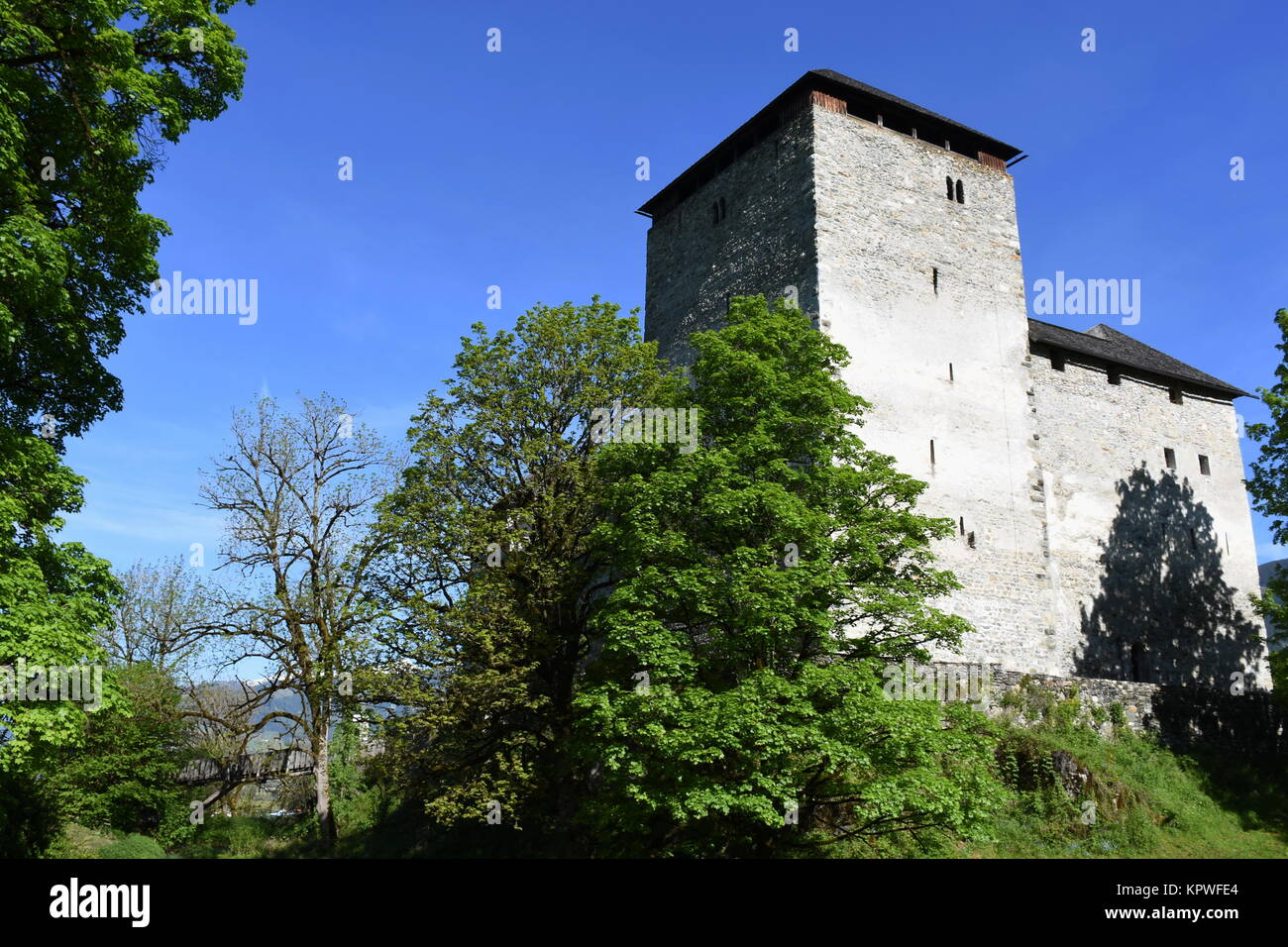 kaprun castle,kaprun castle,castle,castle,burgfried,castle wall,tower ...