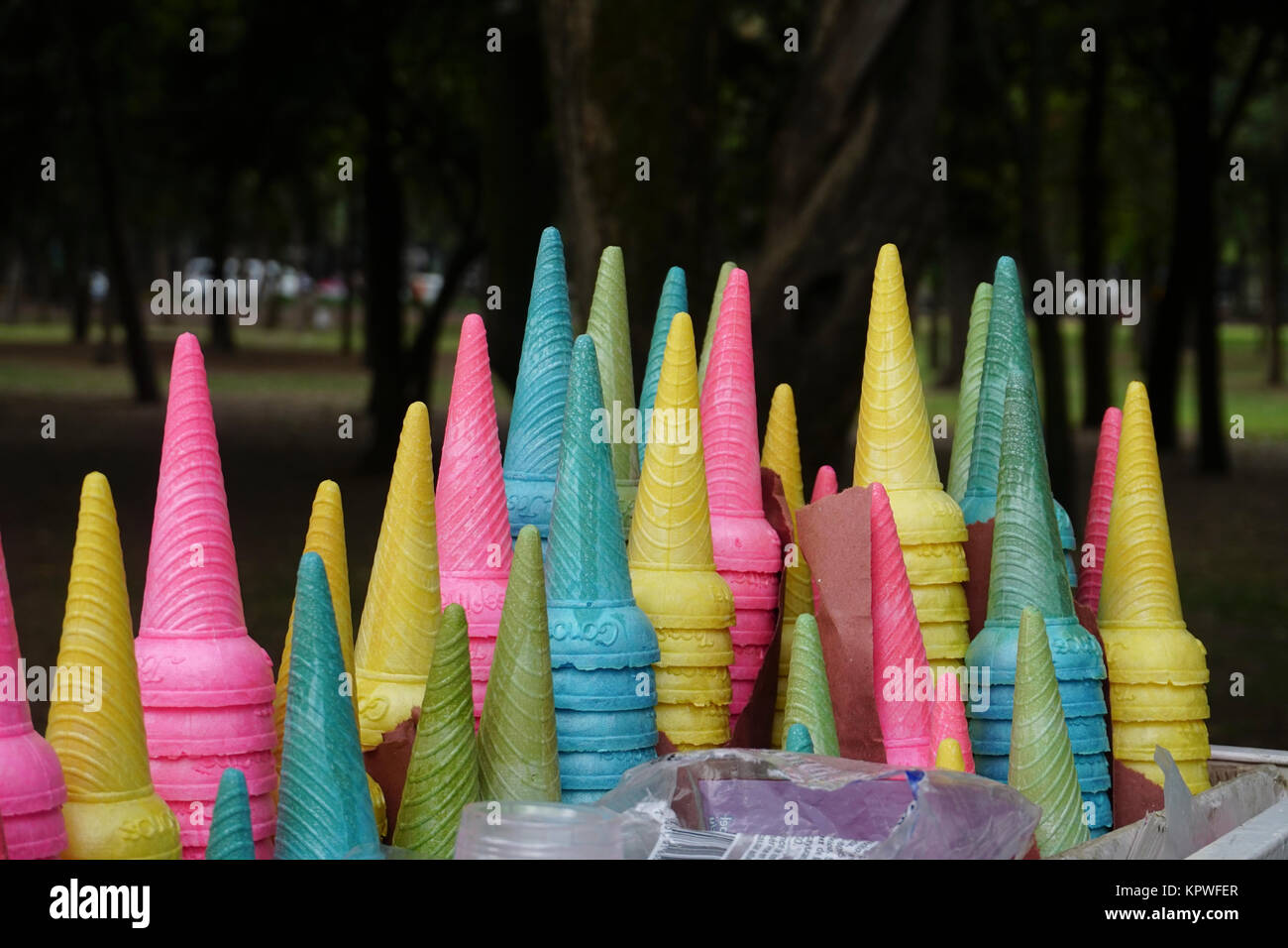 Helados helados helados helados helados helados hi-res stock ...