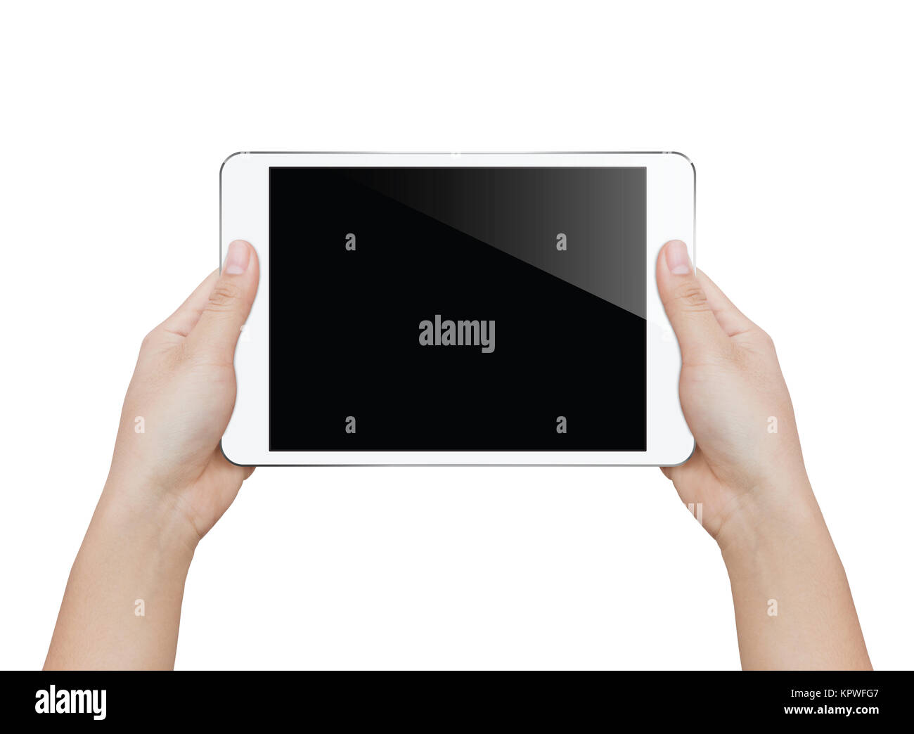 Hand device Cut Out Stock Images & Pictures - Alamy