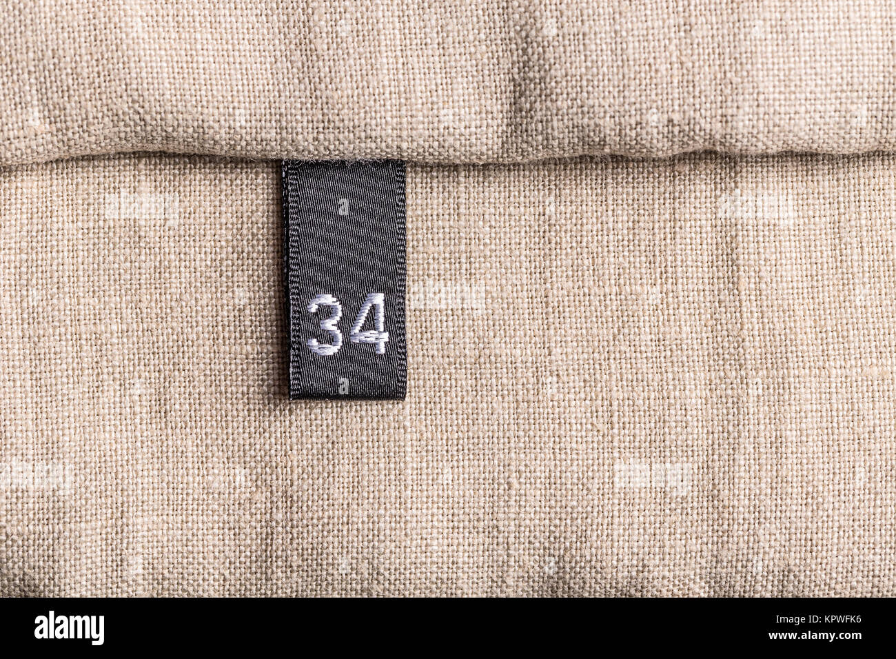 Garment label hi-res stock photography and images - Alamy