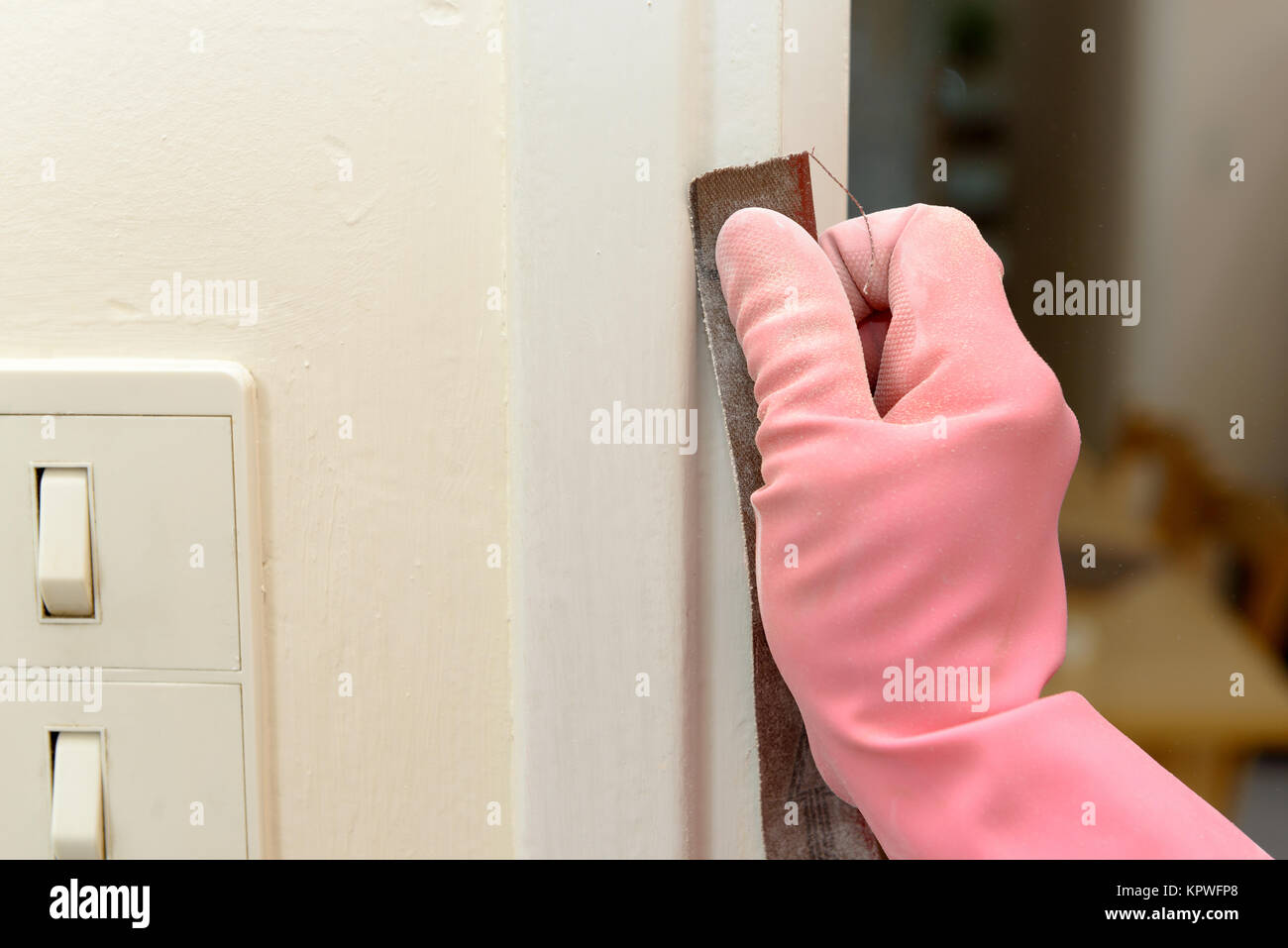 Hand paint scraper removes hi-res stock photography and images - Alamy