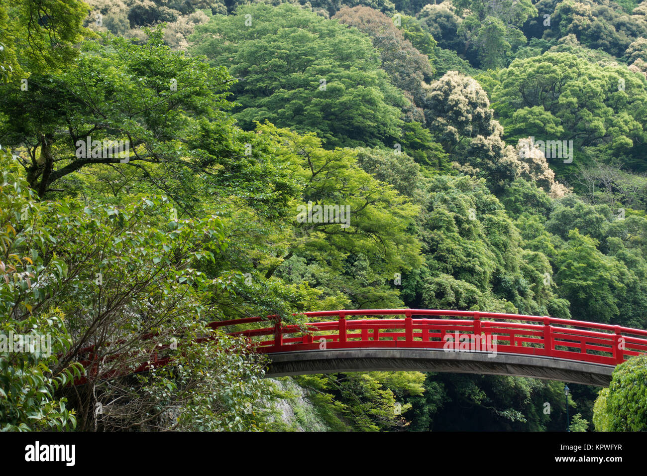 Red bridge japan hi-res stock photography and images - Alamy