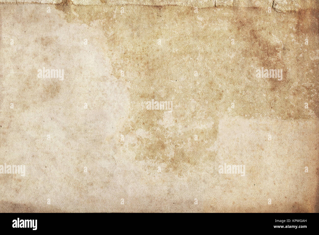 Old dirty stained paper texture for the design Stock Photo - Alamy