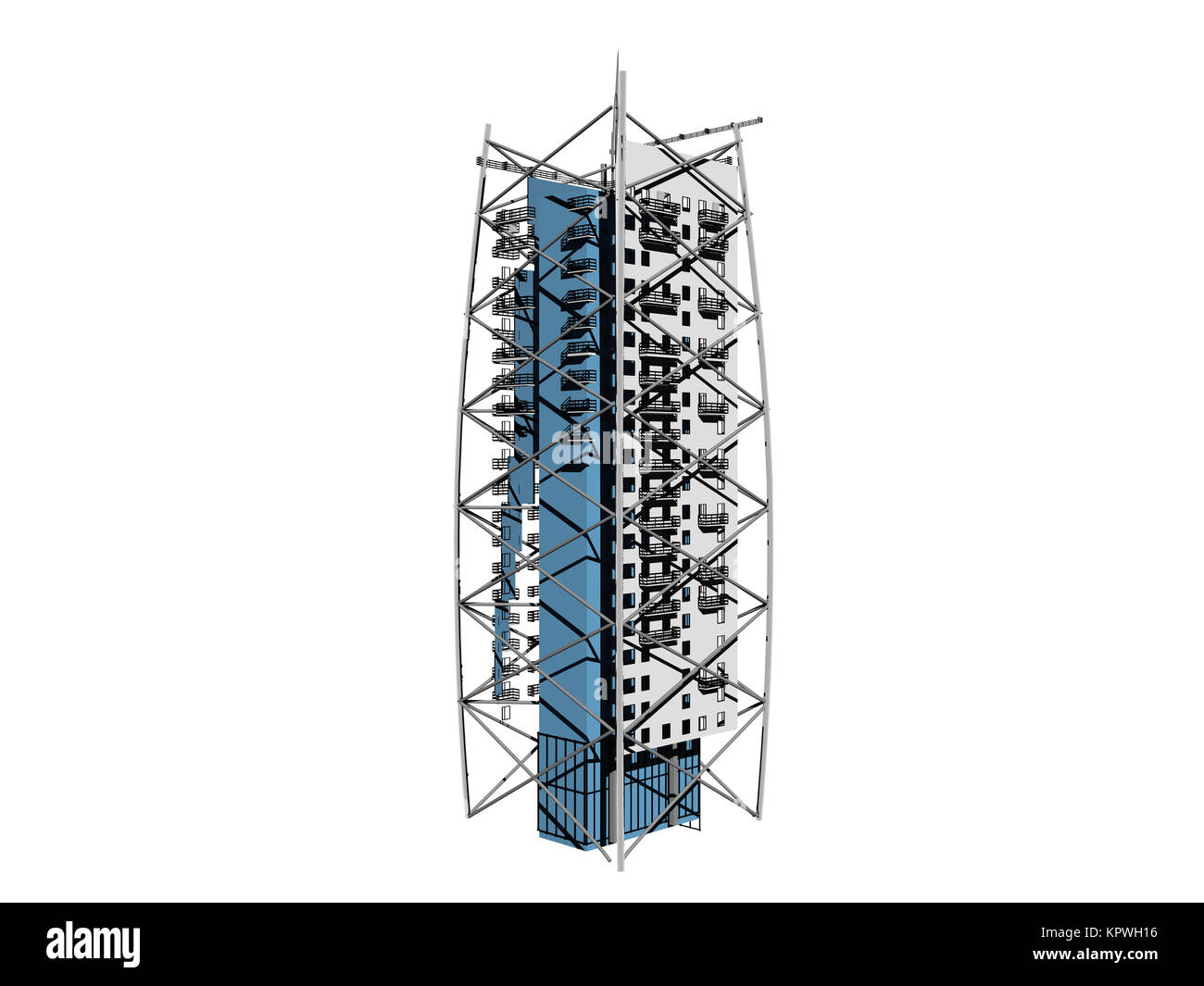 Office complex buildings Cut Out Stock Images & Pictures - Alamy