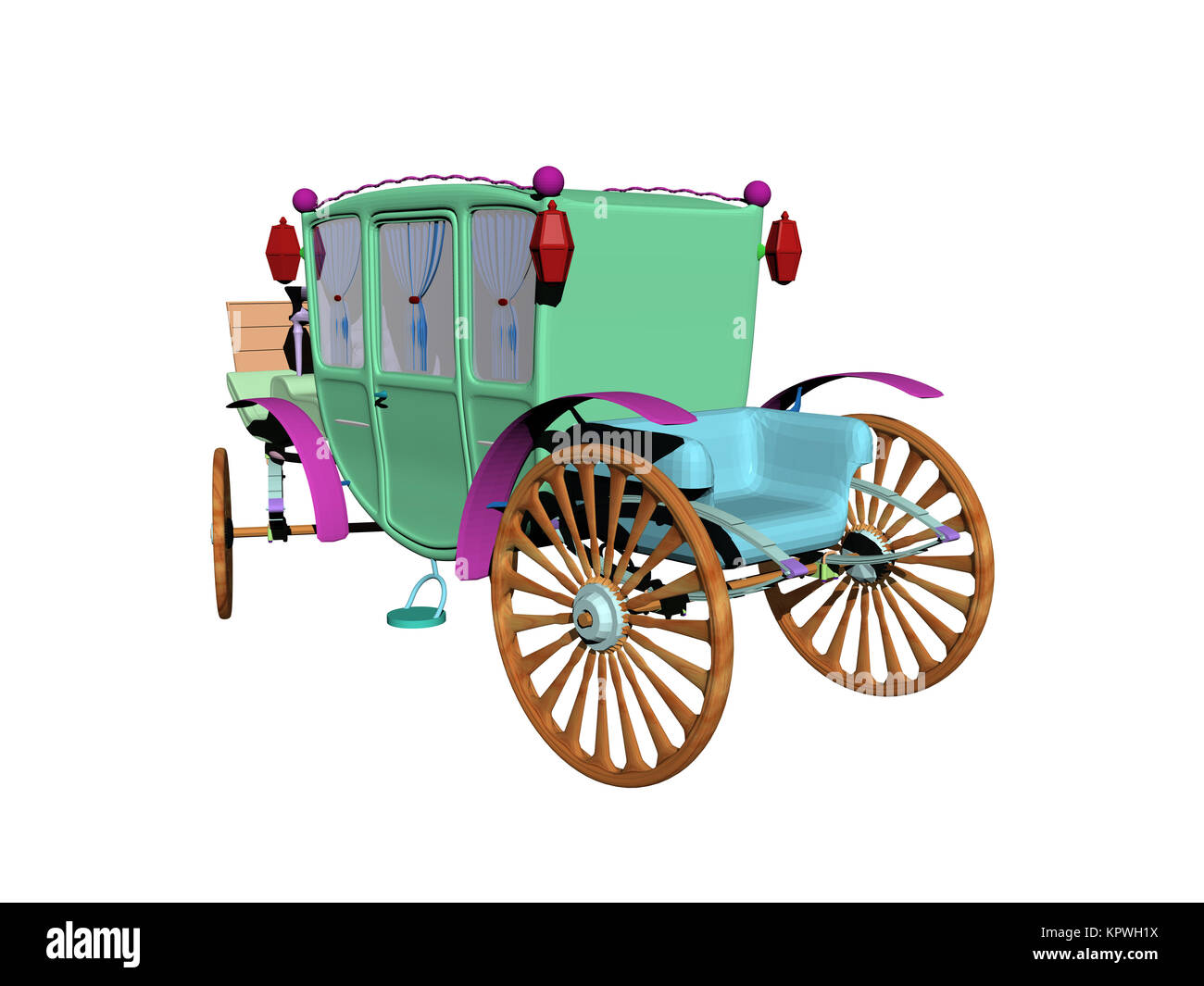 Stagecoach coach Cut Out Stock Images & Pictures - Alamy