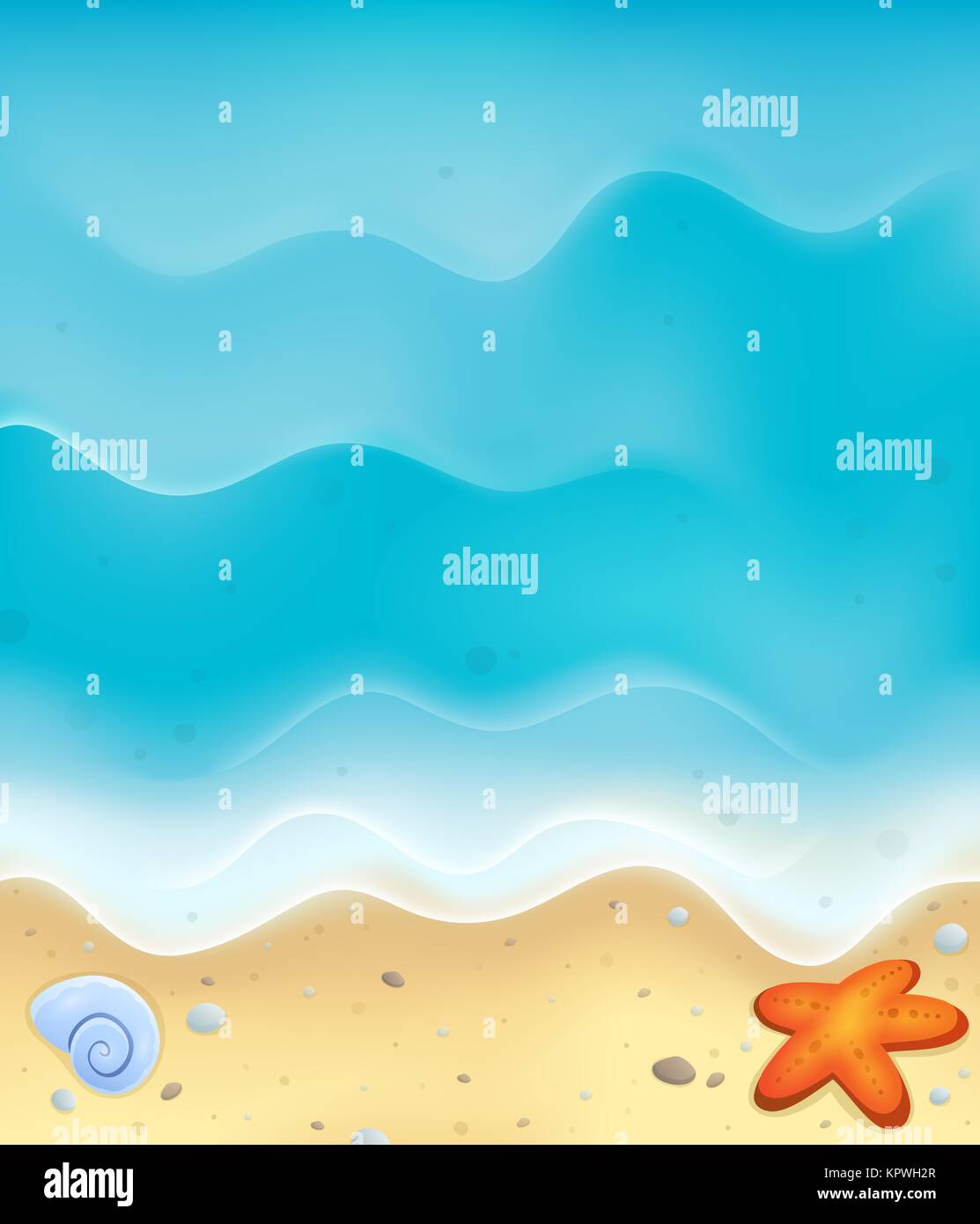 Beach theme image 3 Stock Photo - Alamy