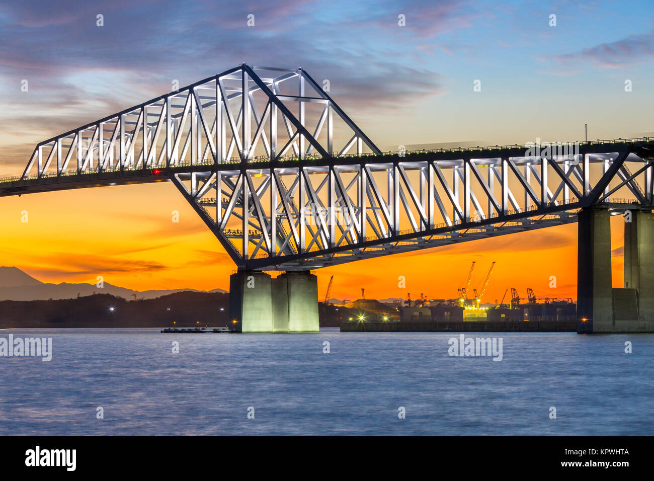 Tokyo Gate Bridge Stock Photo - Alamy