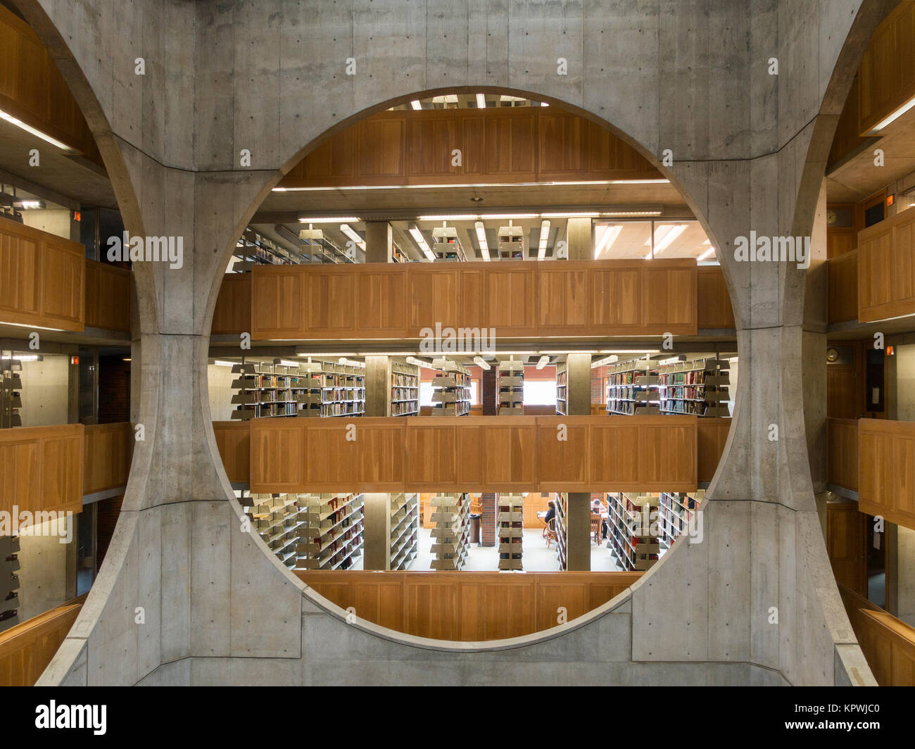 Phillips Exeter Academy Library Entrance