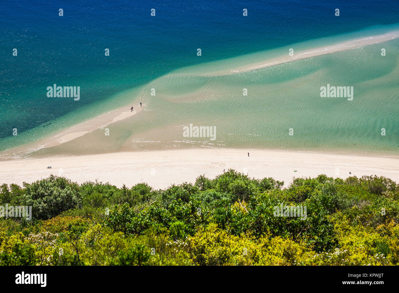 Beautiful landscape view of the National Park Arrabida in Setubal ...