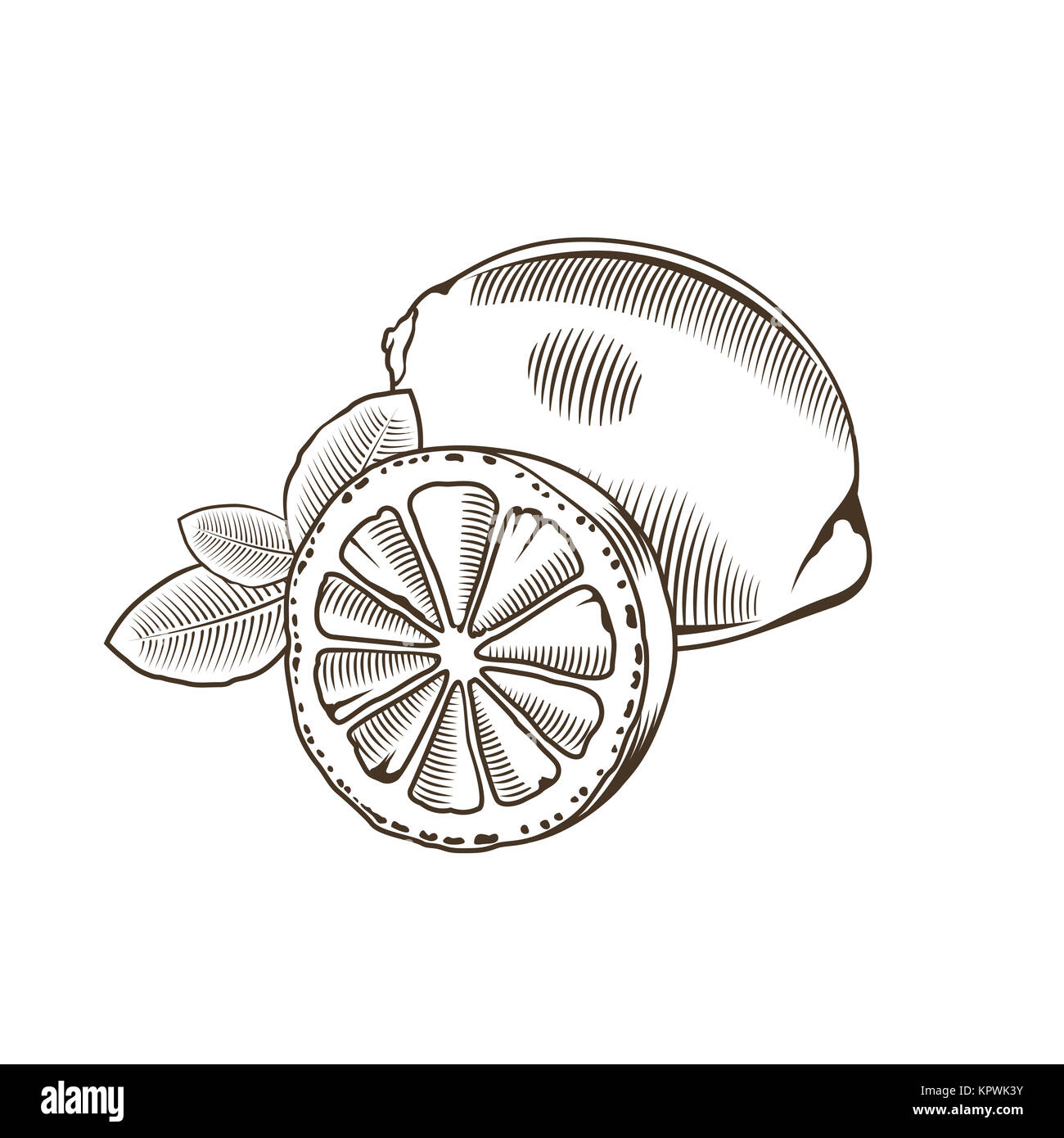 Woodcut style vintage image Cut Out Stock Images & Pictures - Alamy