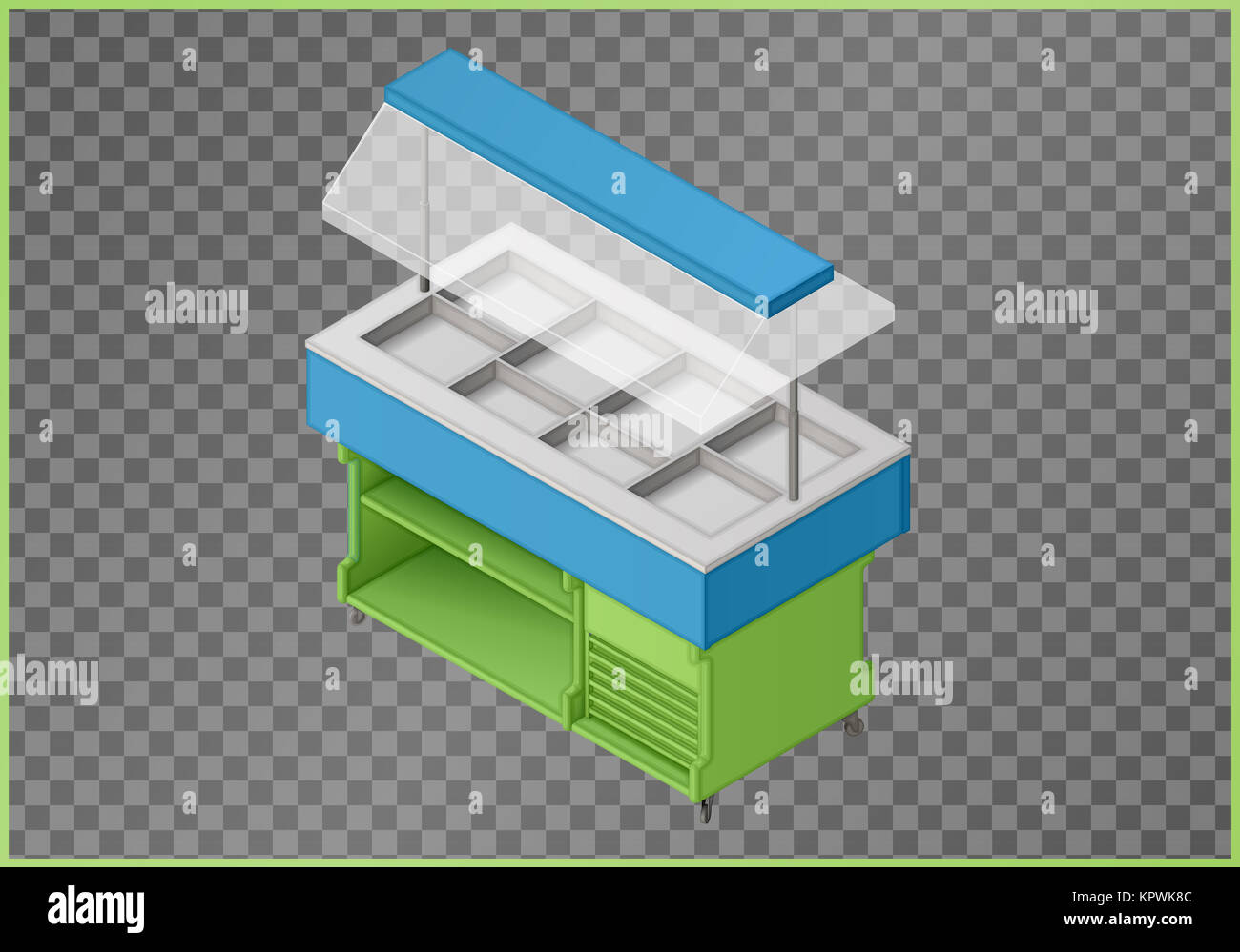 Stall vector icon design hi-res stock photography and images - Alamy