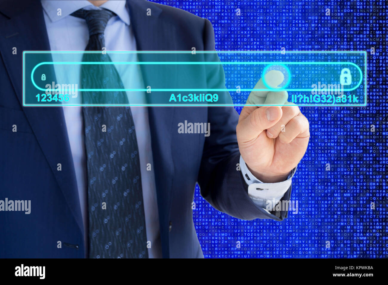 Password complexity concept Stock Photo - Alamy