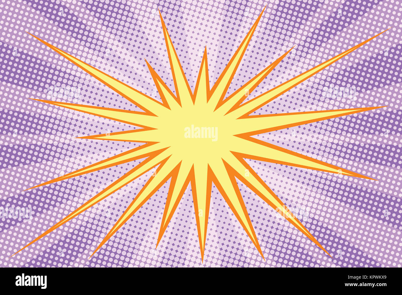 retro comic background raster gradient halftone Stock Photo - Alamy