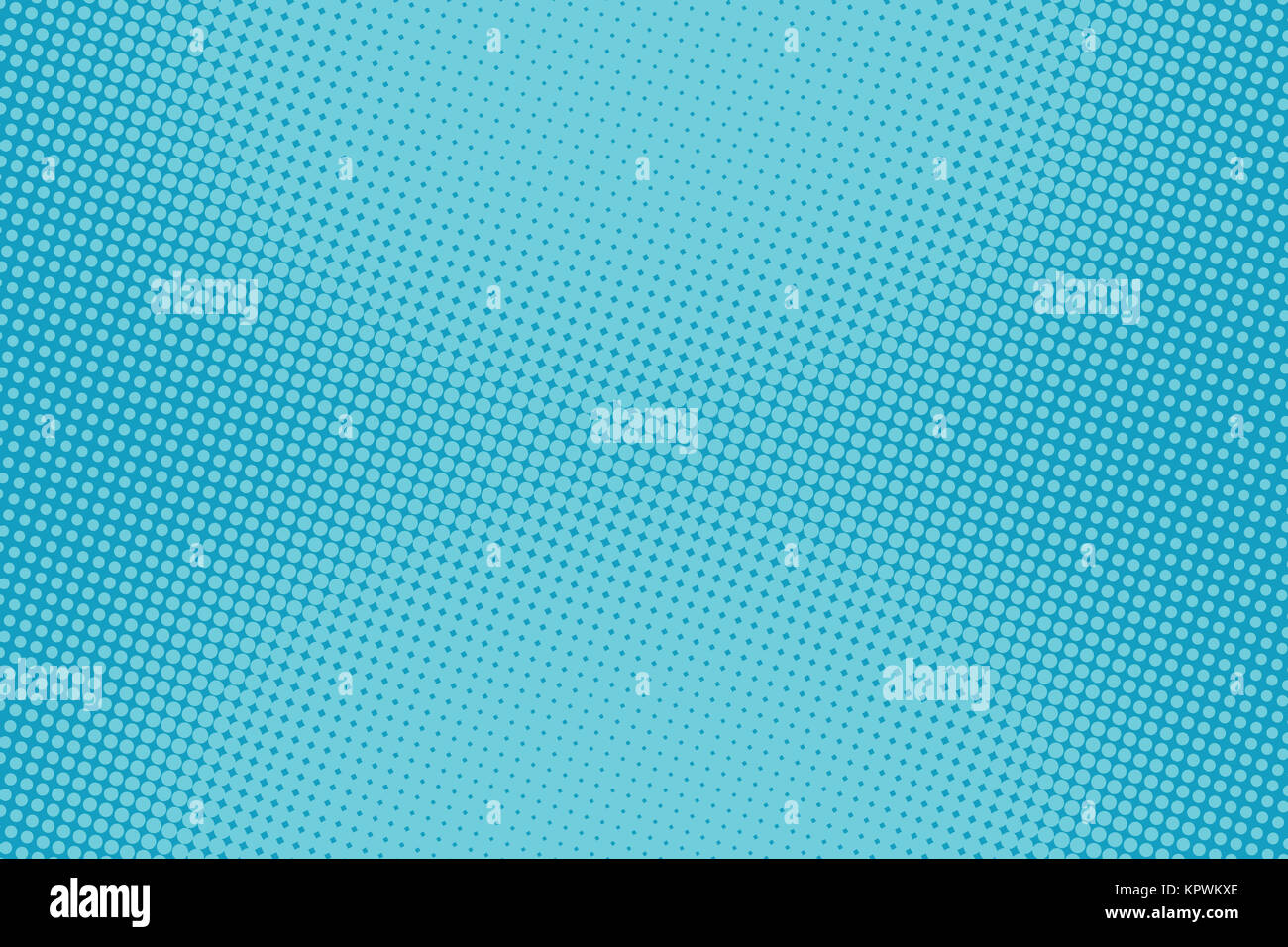 retro comic blue background raster gradient halftone Stock Photo - Alamy