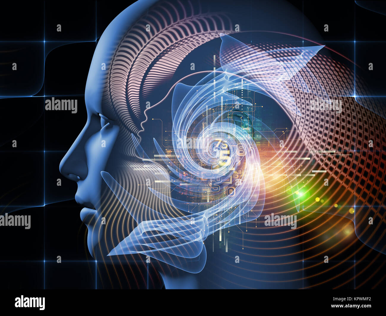 Thinking of Reality Stock Photo - Alamy