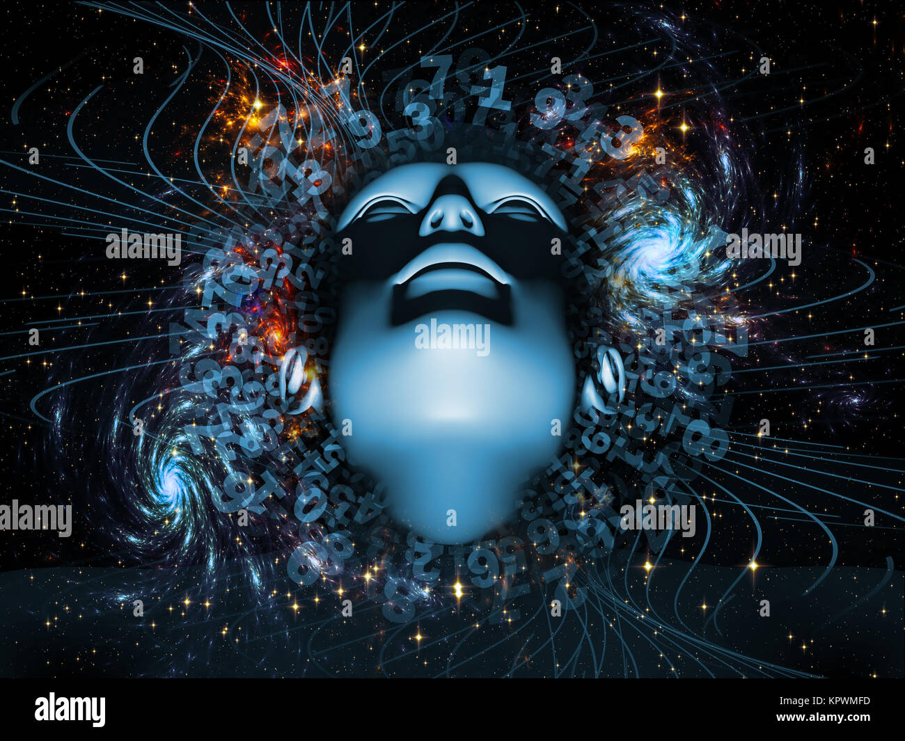 Thinking of Reality Stock Photo - Alamy