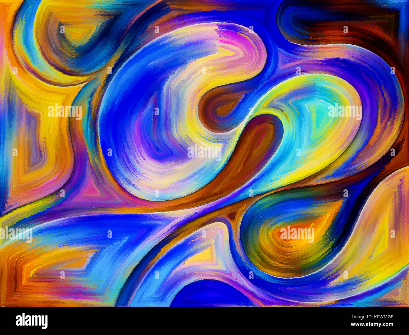 Advance of Colors Stock Photo - Alamy
