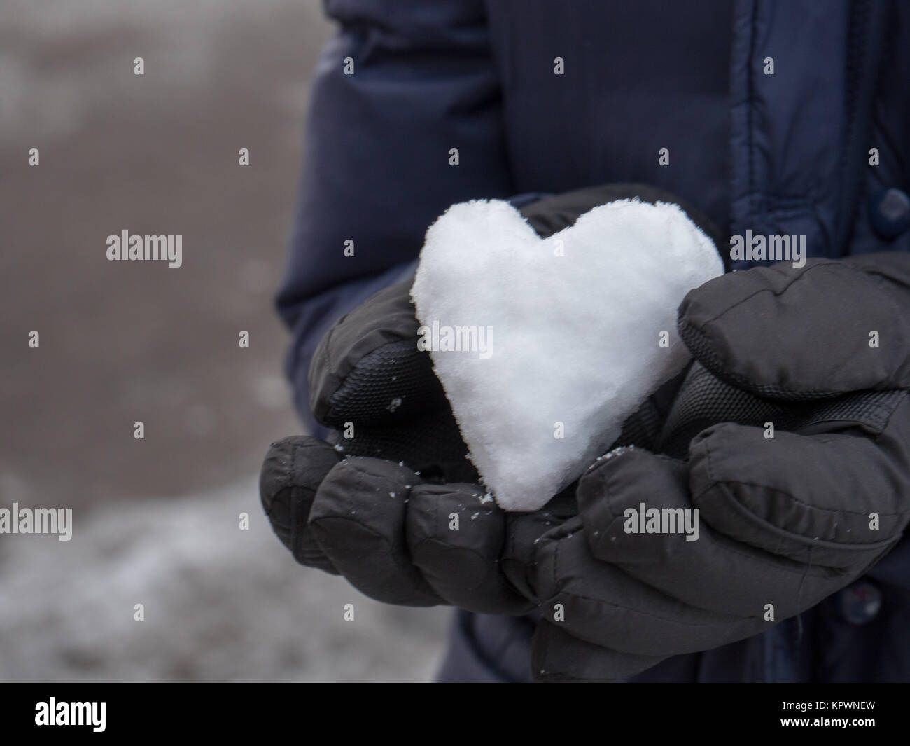 Snow Heart In Hand