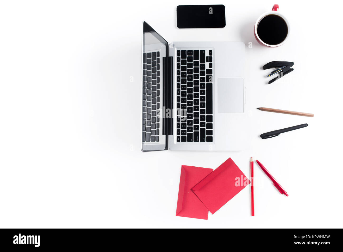 Workplace at the office. Technology Stock Photo - Alamy