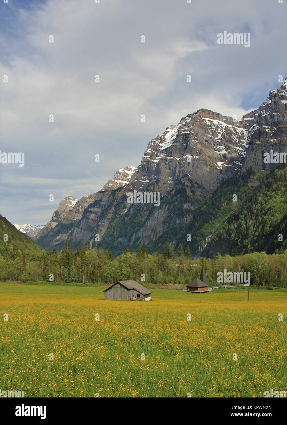 Spring season in Switzerland Stock Photo - Alamy